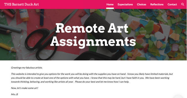 choice-based art | TAB Studio with Mrs. B